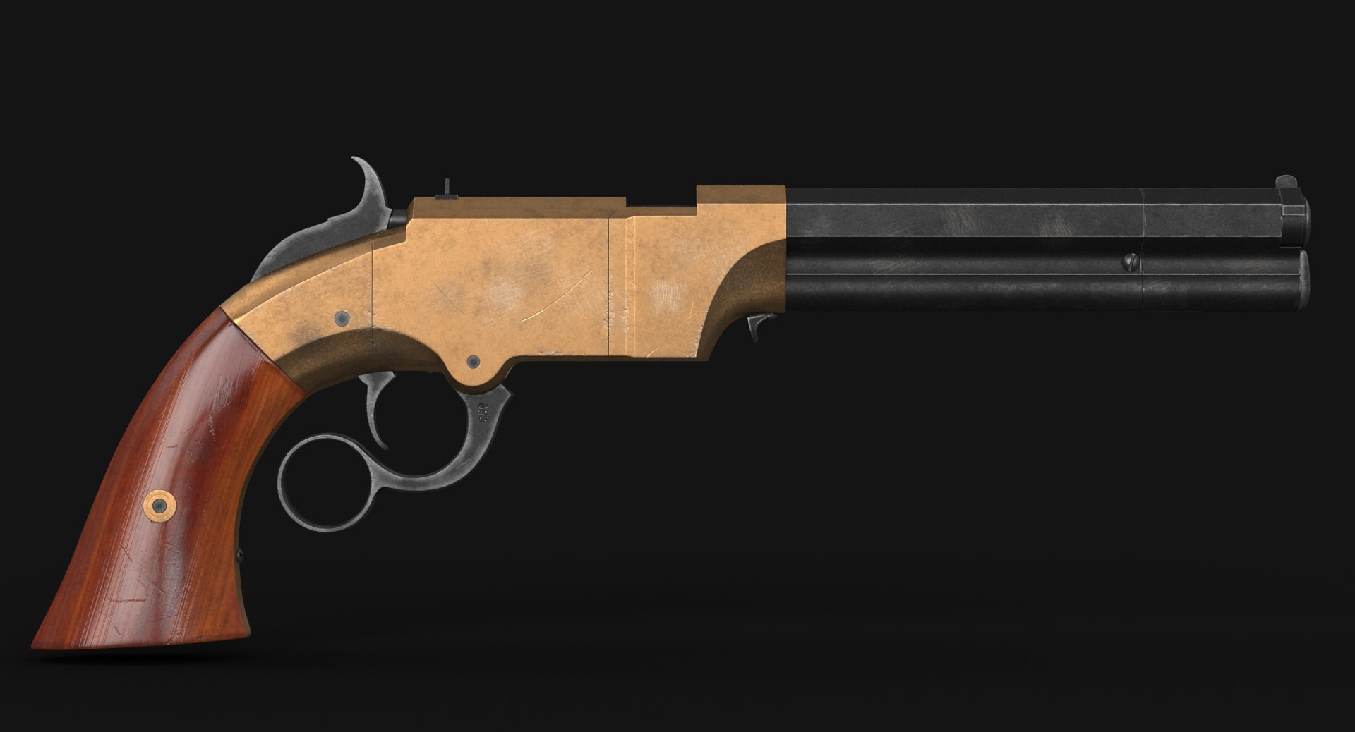3d Repeating Pistol