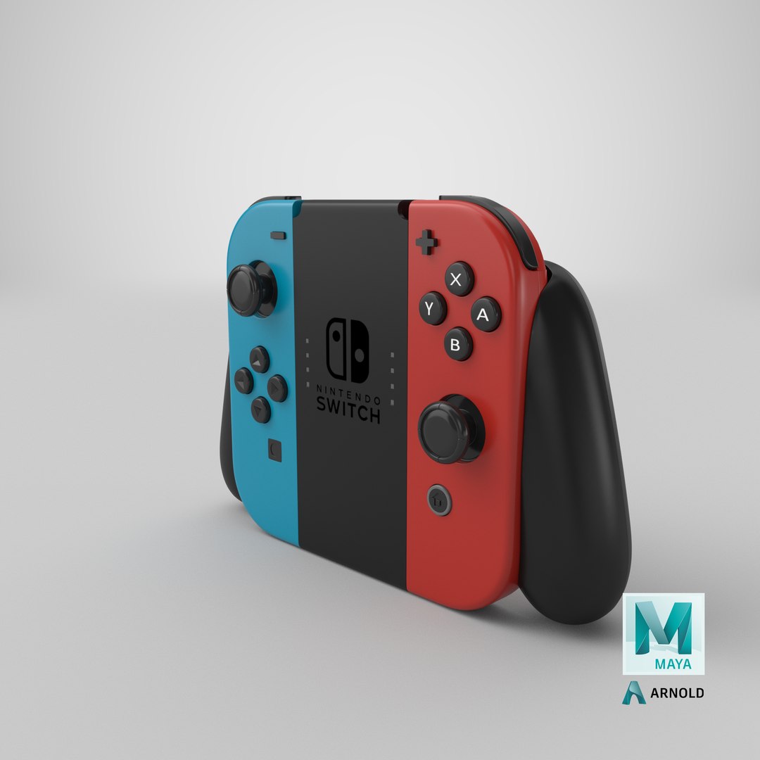 Detailed Nintendo Switch Controller 3D Model - TurboSquid 2080934