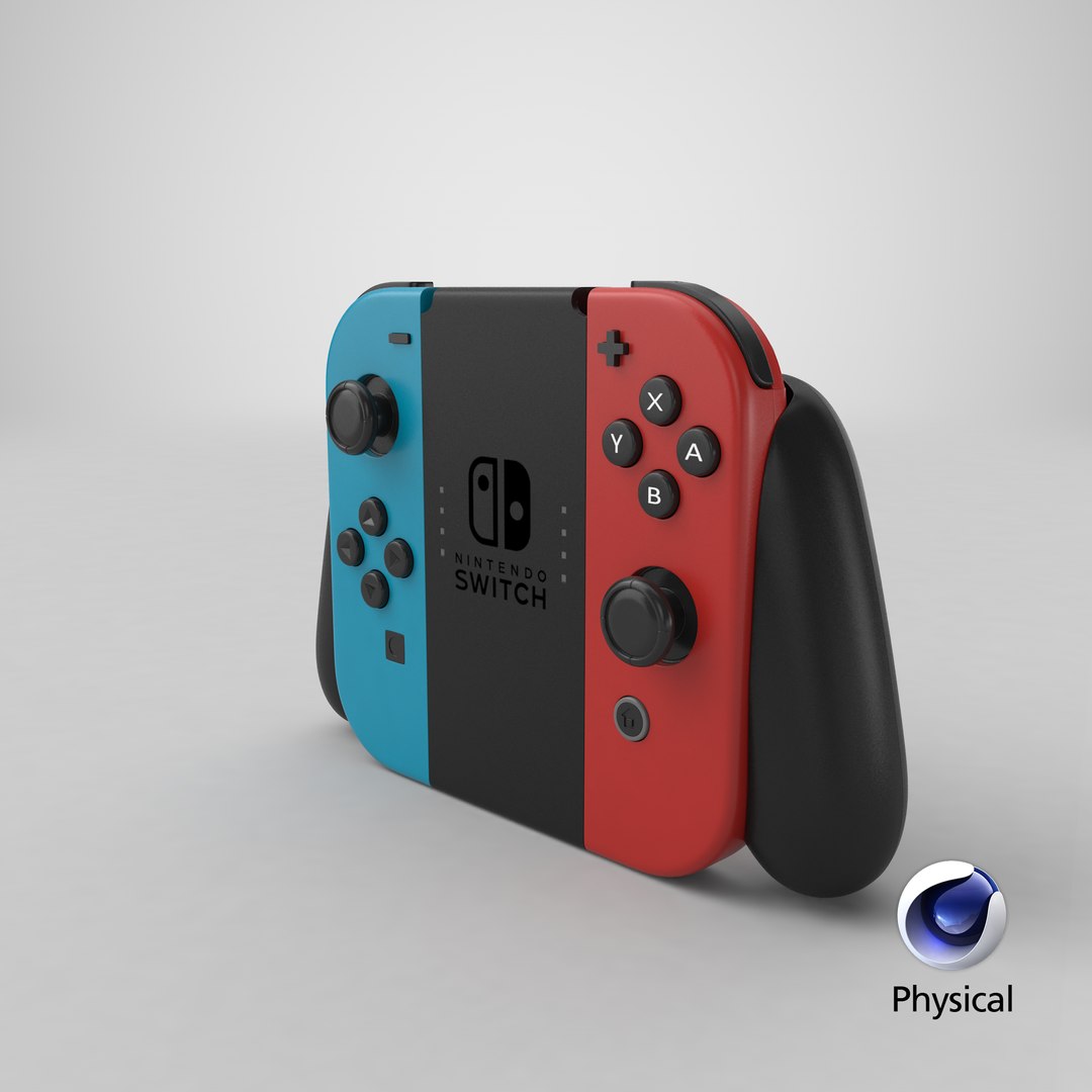 Detailed Nintendo Switch Controller 3D Model - TurboSquid 2080934