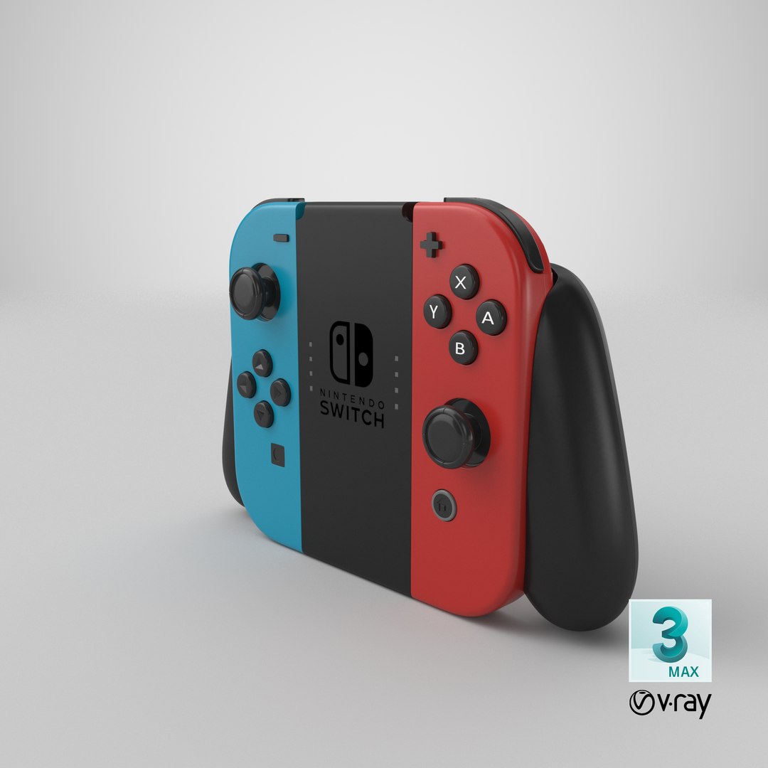 Detailed Nintendo Switch Controller 3D Model - TurboSquid 2080934