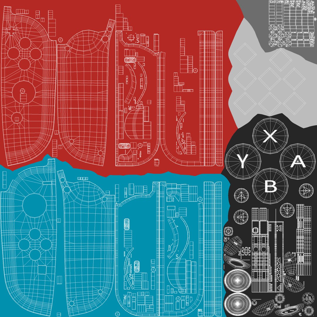 Detailed Nintendo Switch Controller 3D Model - TurboSquid 2080934