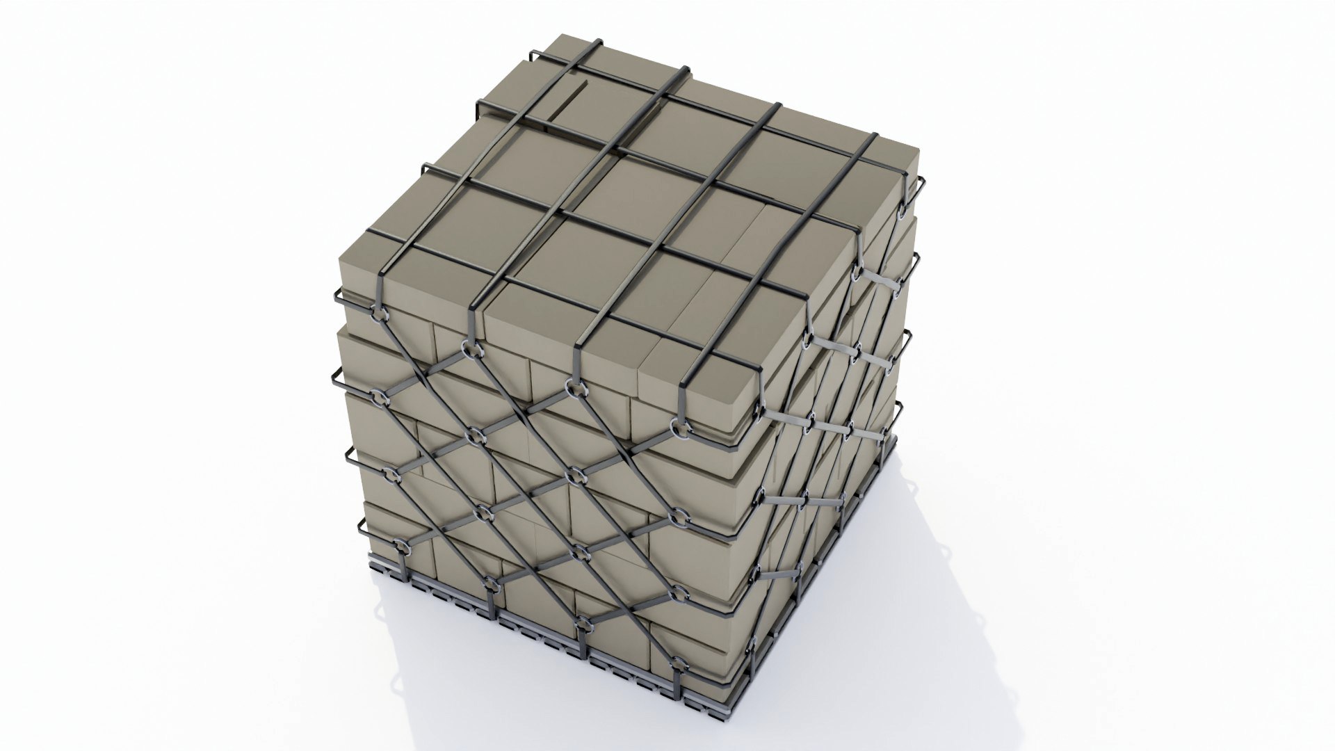 3D Model Air Cargo Palette - TurboSquid 2067374