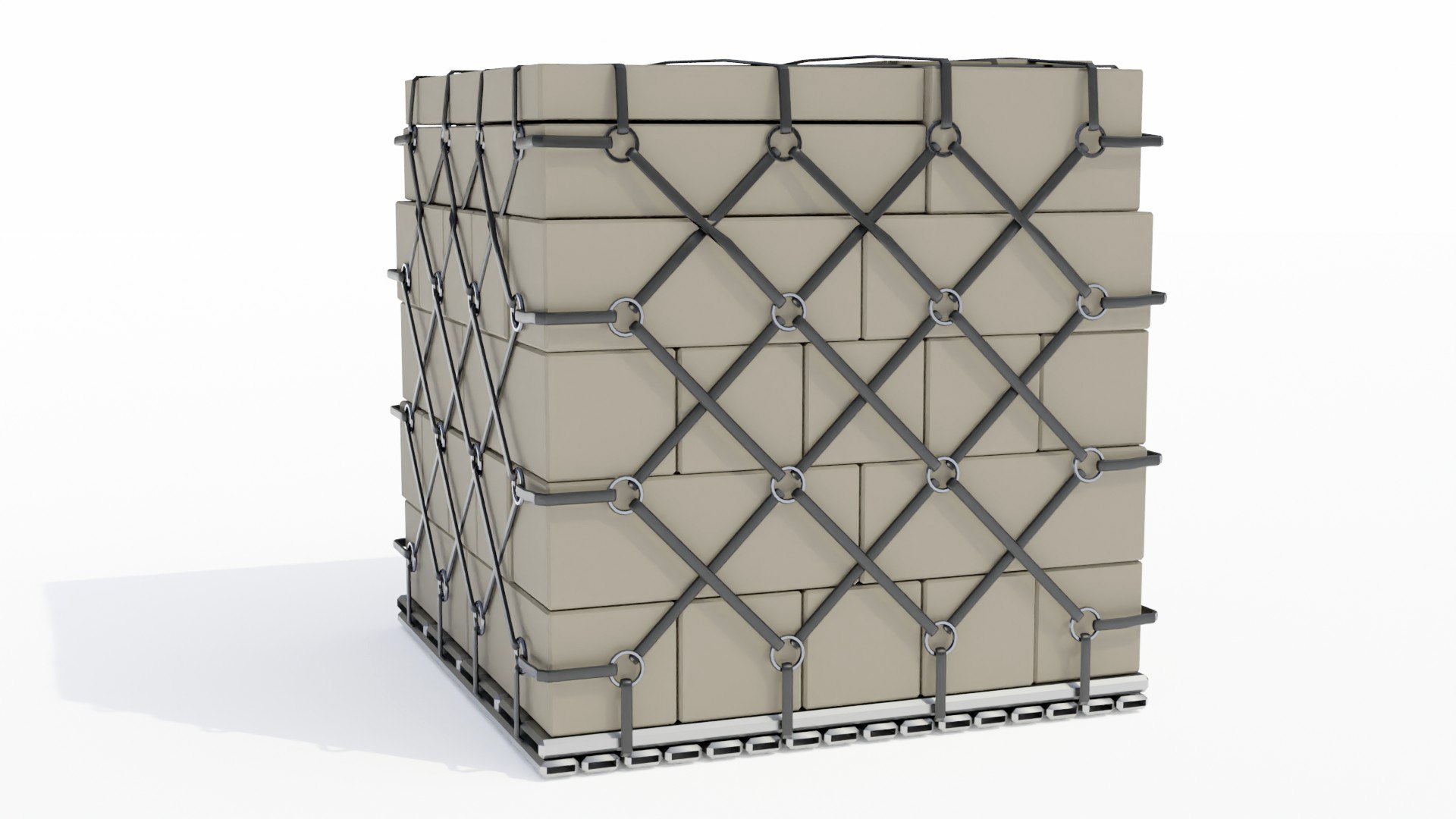 3D Model Air Cargo Palette - TurboSquid 2067374