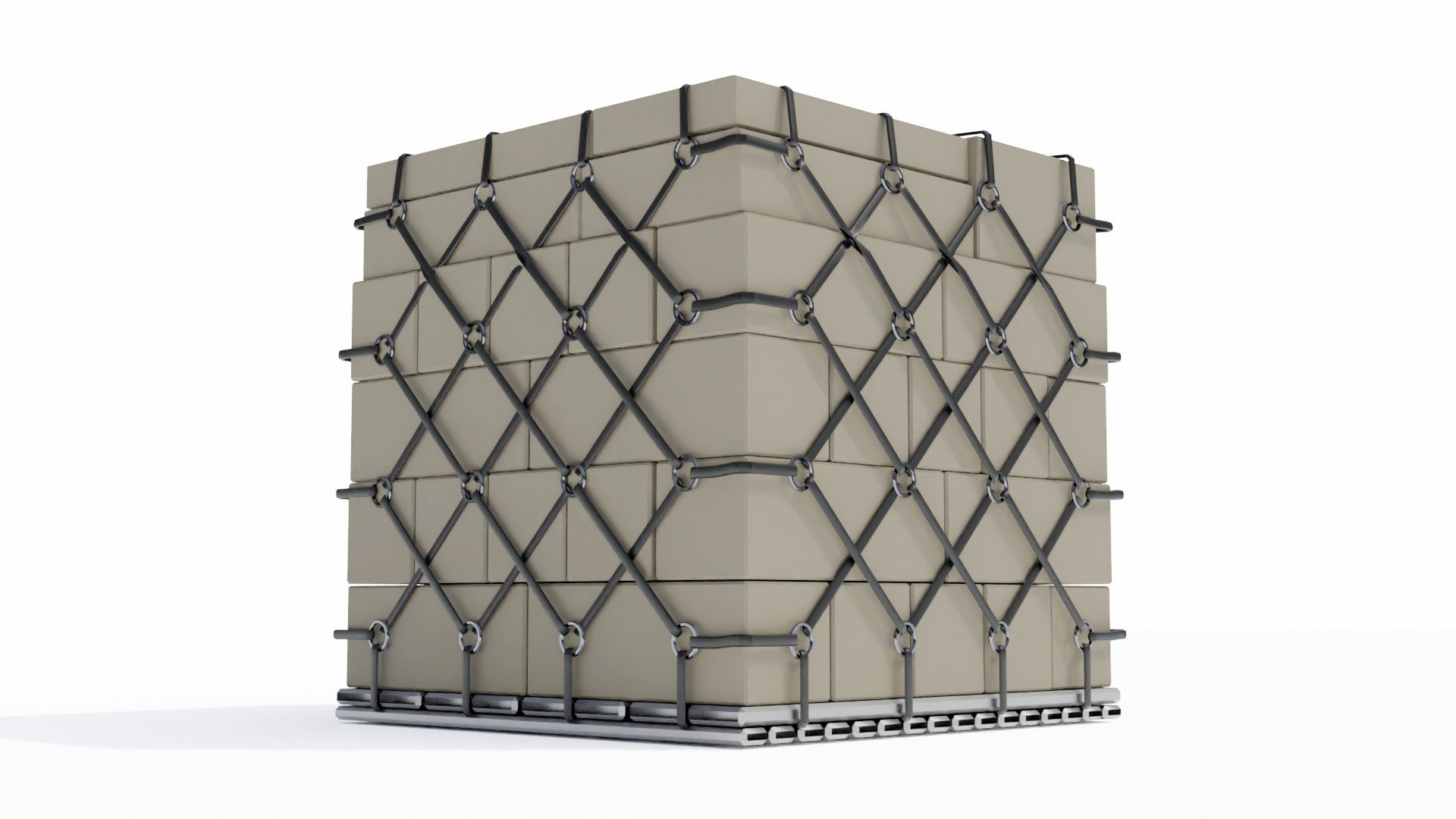 3D Model Air Cargo Palette - TurboSquid 2067374