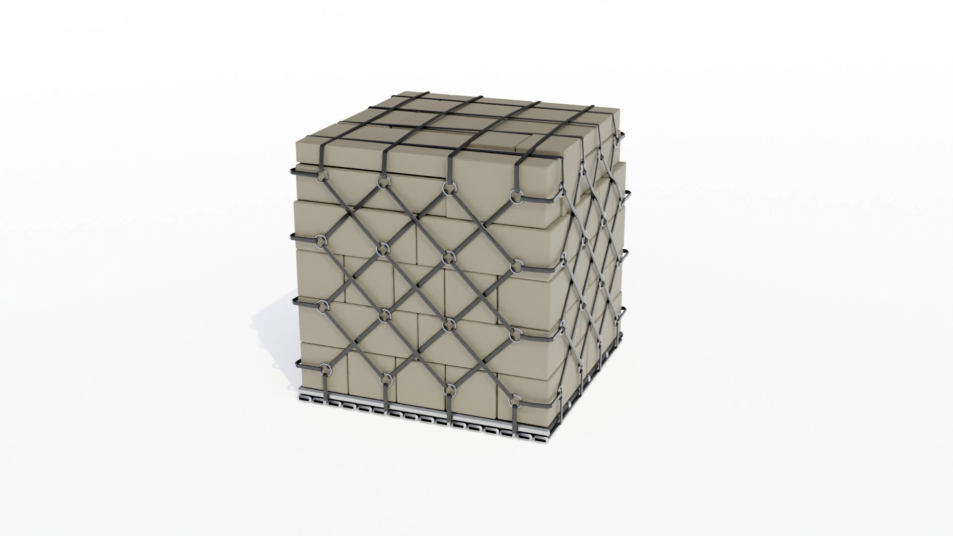 3D Model Air Cargo Palette - TurboSquid 2067374