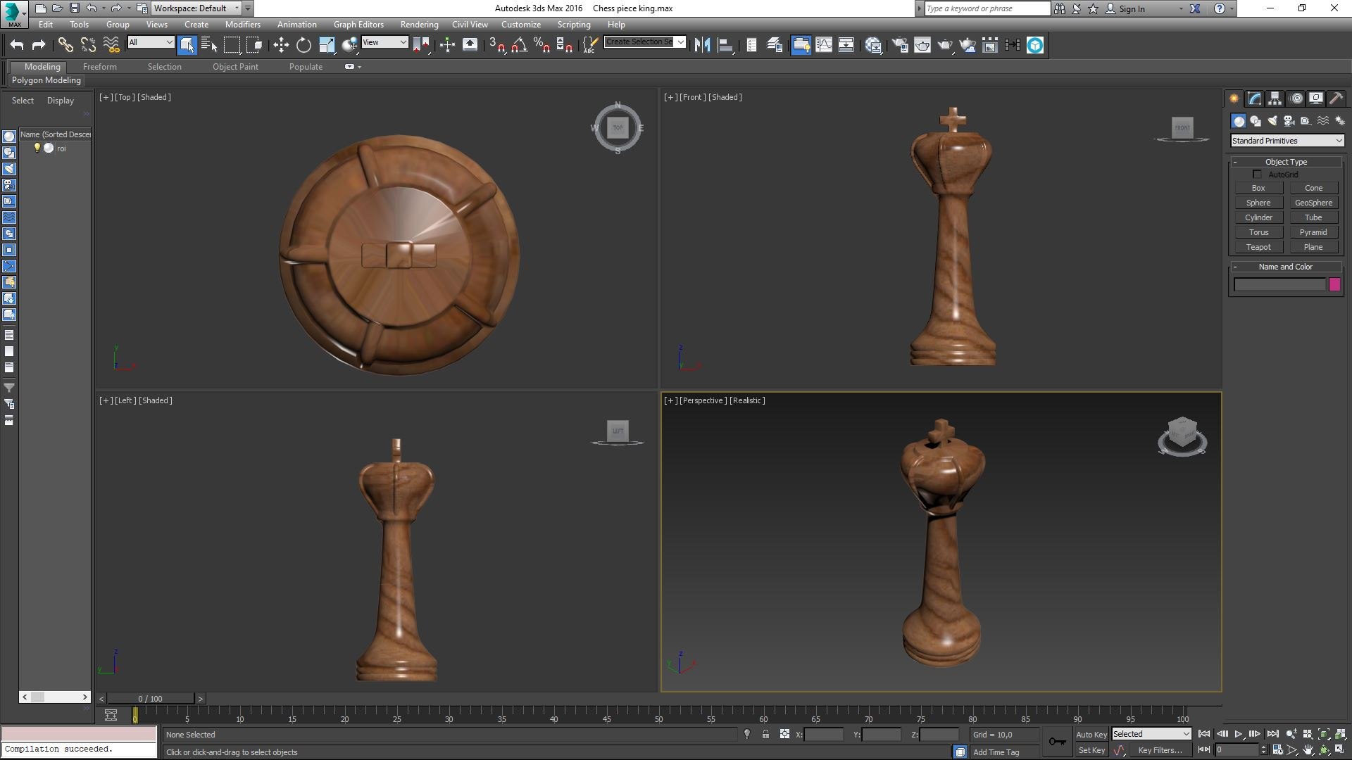 Chess Piece King 3D Model - TurboSquid 2332057