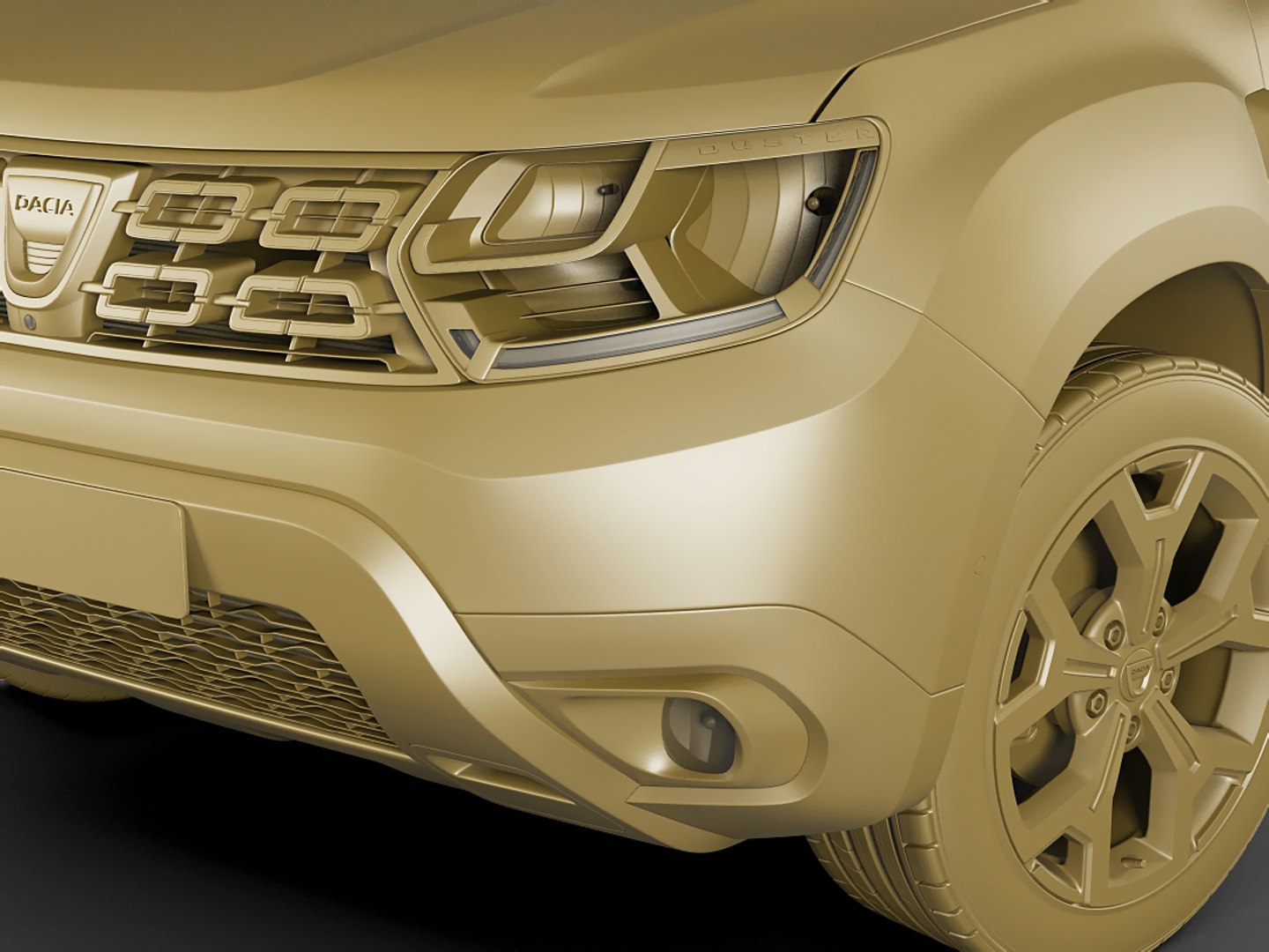 Dacia Duster 2 3D Model - TurboSquid 1221166