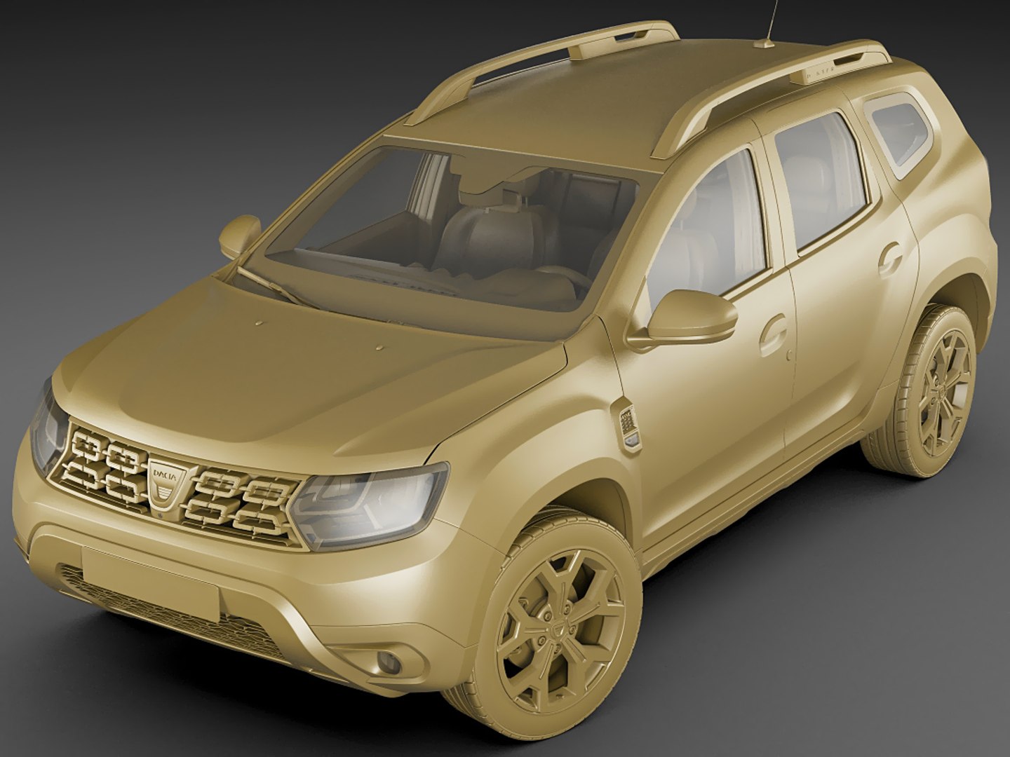 Dacia Duster 2 3D Model - TurboSquid 1221166