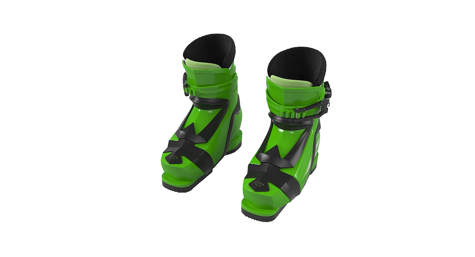 3D elan kids alpine shoes - TurboSquid 1349911