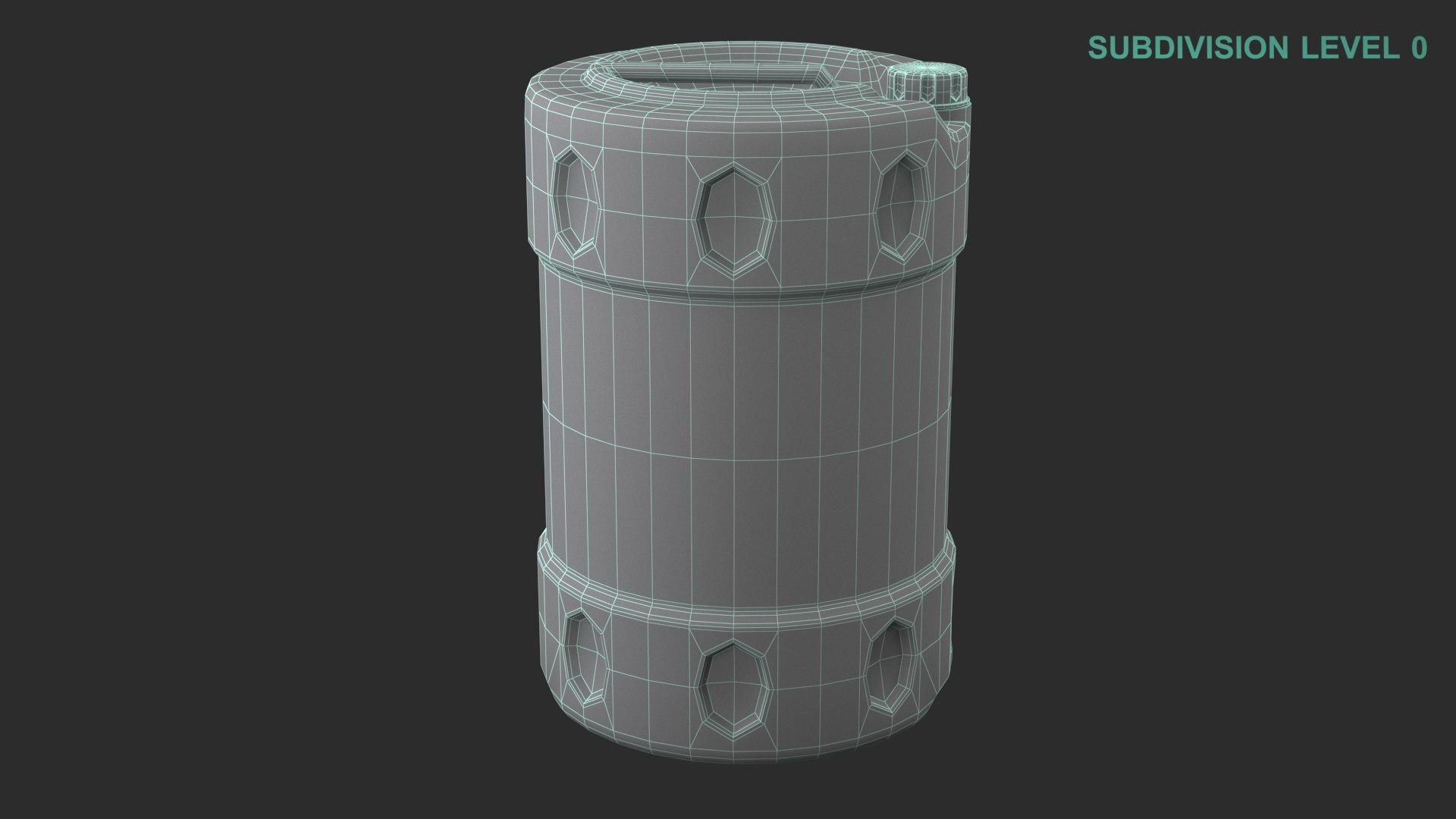 Canister 3D - TurboSquid 2008915