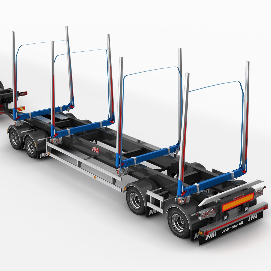 3d Timber Trailer Jyki