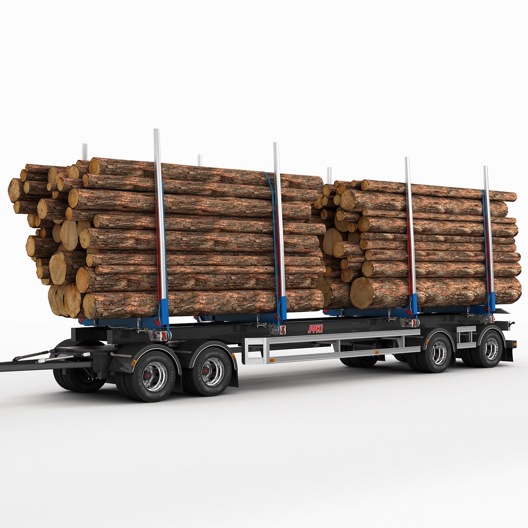 3d Timber Trailer Jyki