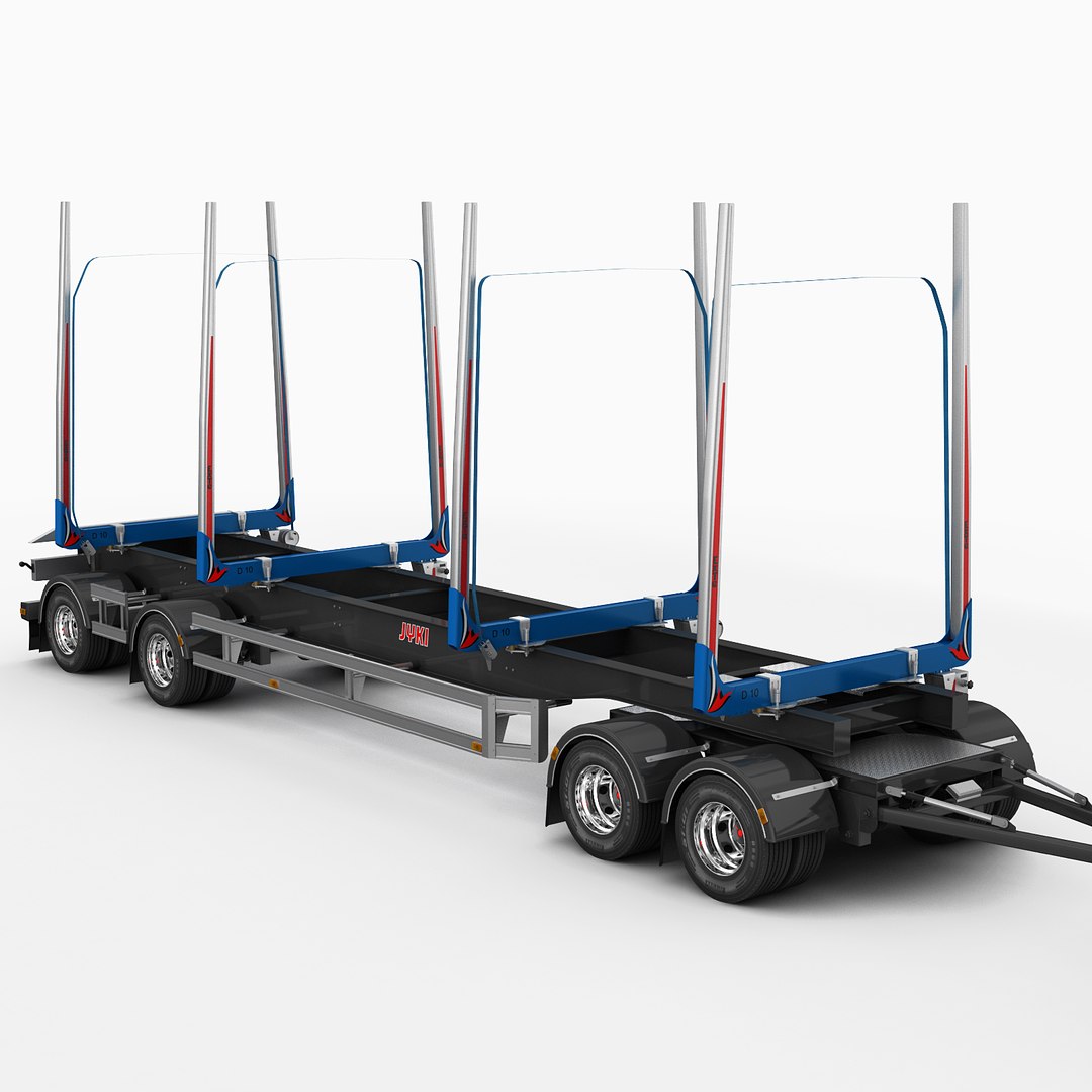 3d Timber Trailer Jyki