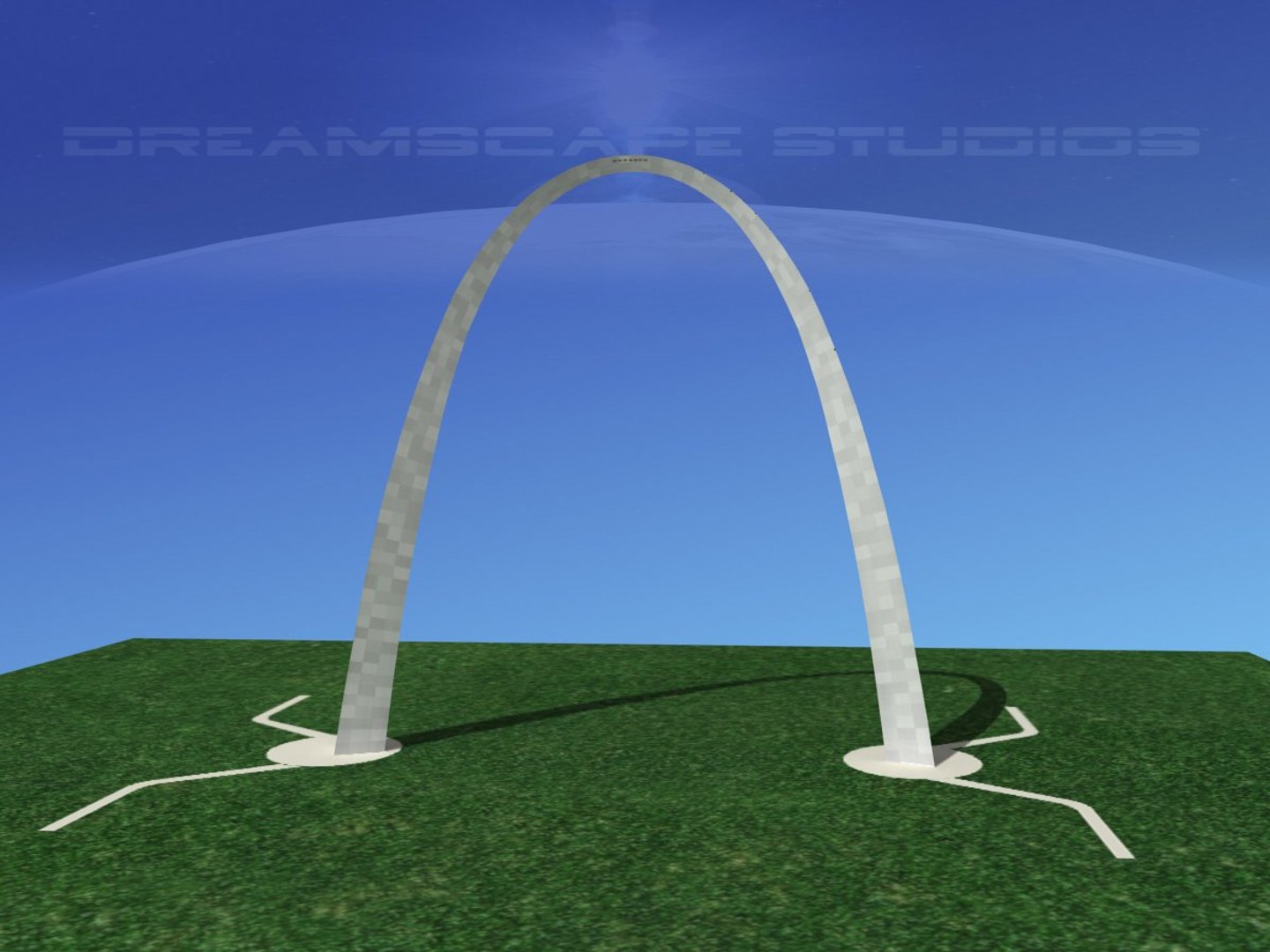 Arch Gateway 3D Model - TurboSquid 1187027