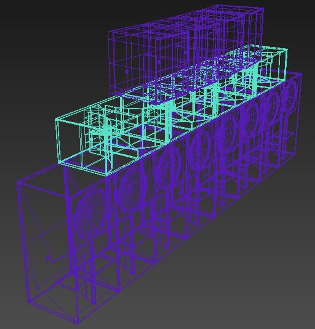 Tech Techno 3d Model