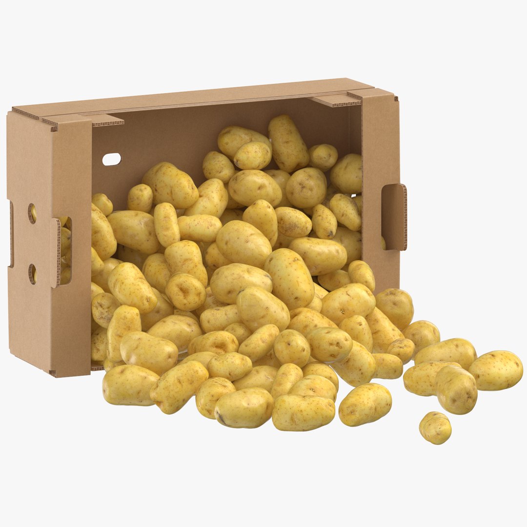 Cardboard display boxes spilled 3D - TurboSquid 1550407