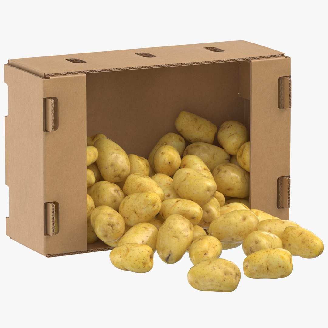 Cardboard display boxes spilled 3D - TurboSquid 1550407