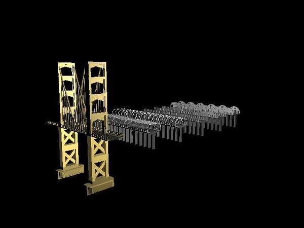 3d bridge types model