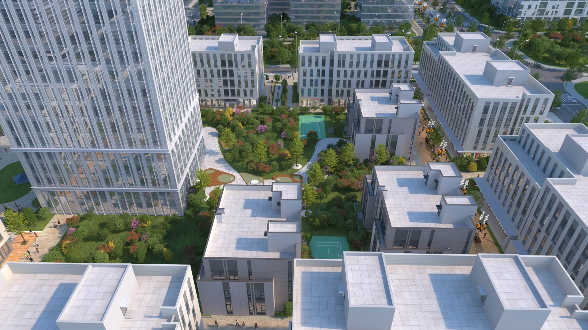 3D 3D Model Urban Architecture Block Landscape Animation - TurboSquid ...