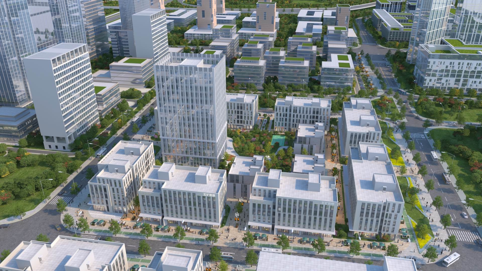 3D 3D Model Urban Architecture Block Landscape Animation - TurboSquid ...