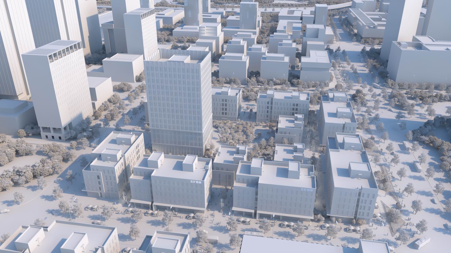 3D 3D Model Urban Architecture Block Landscape Animation - TurboSquid ...