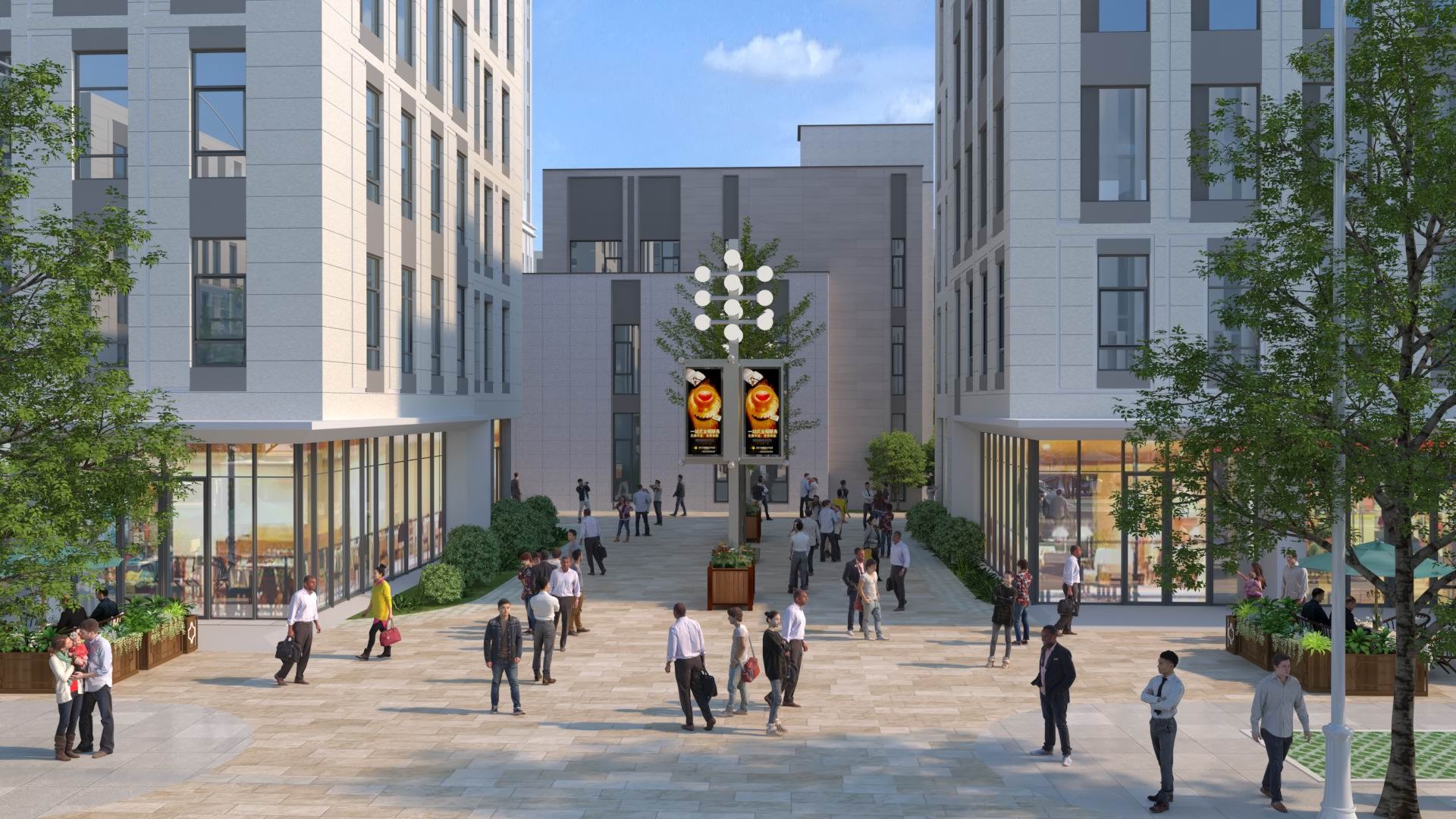 3D 3D Model Urban Architecture Block Landscape Animation - TurboSquid ...