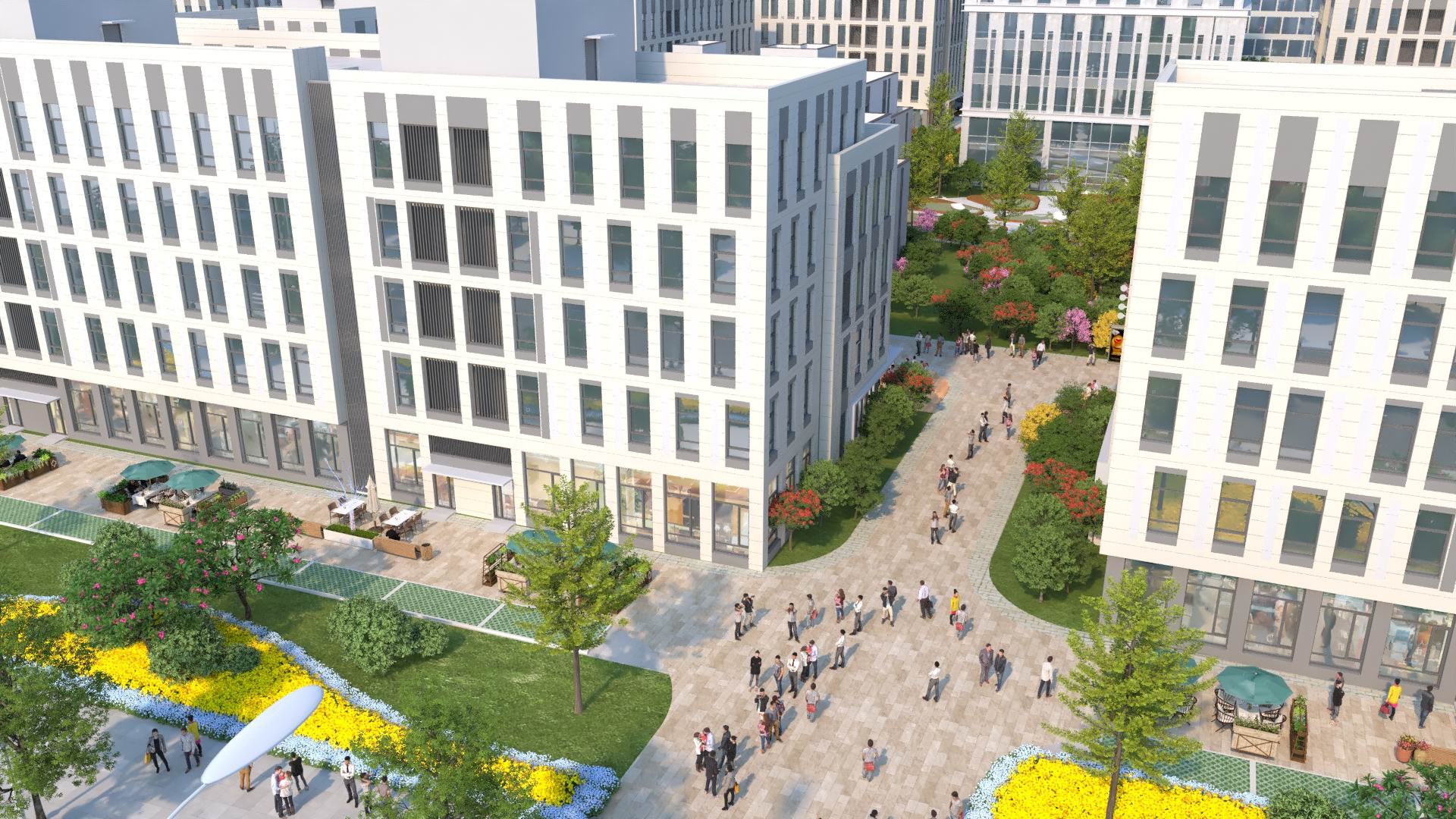 3D 3D Model Urban Architecture Block Landscape Animation - TurboSquid ...