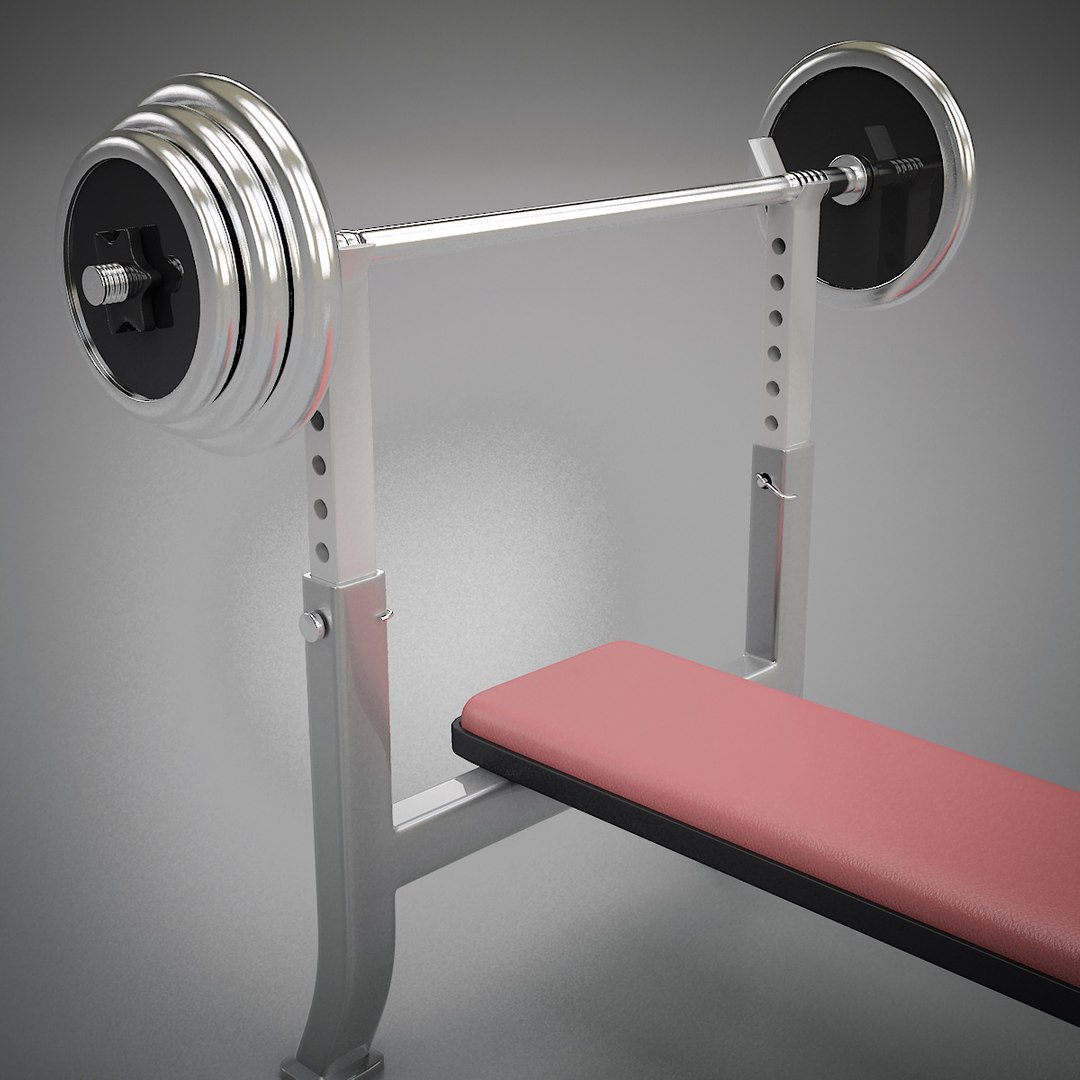 3d Training Bench Model