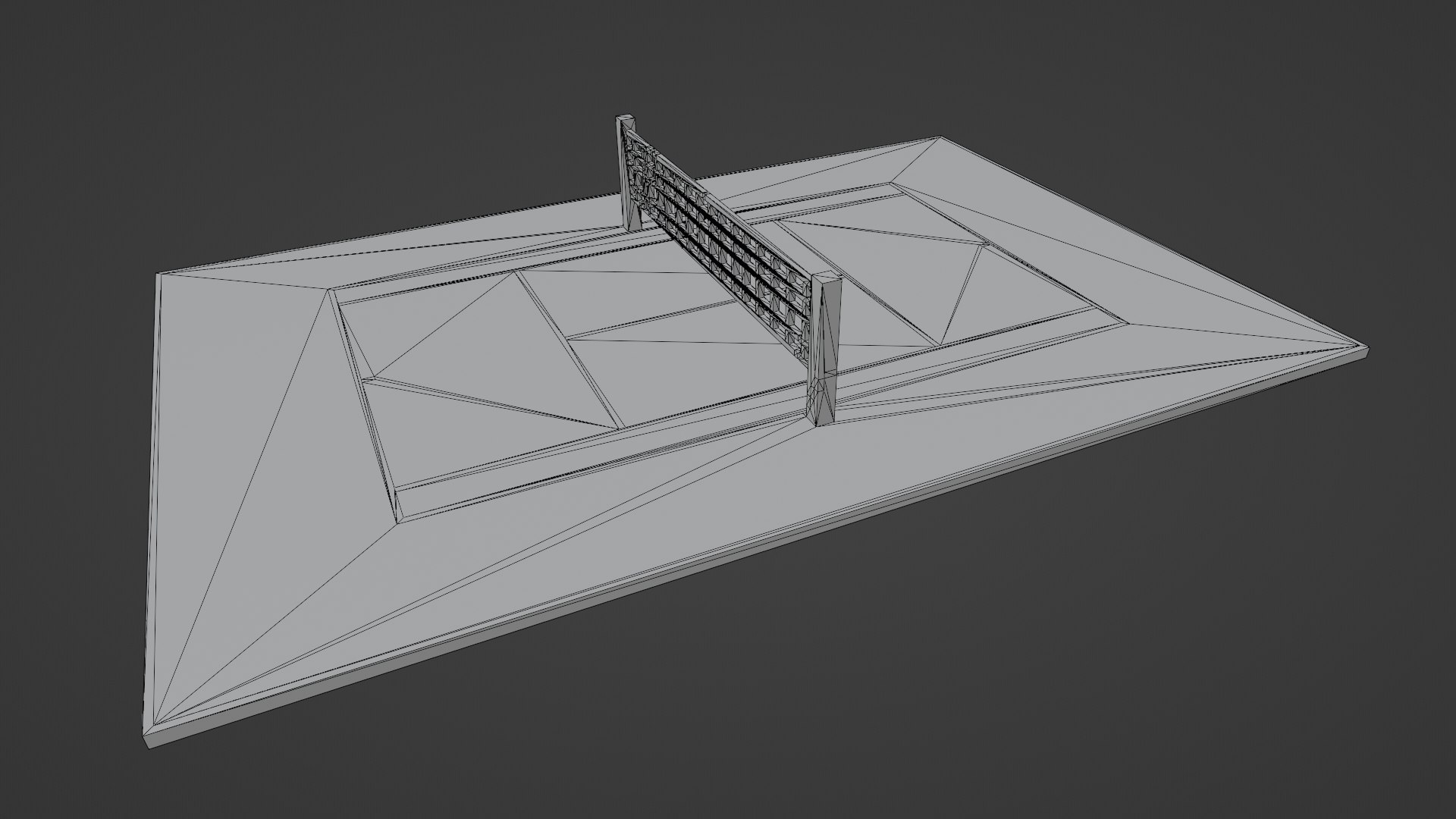 Voxel Tennis Court 3D Model - TurboSquid 1870365