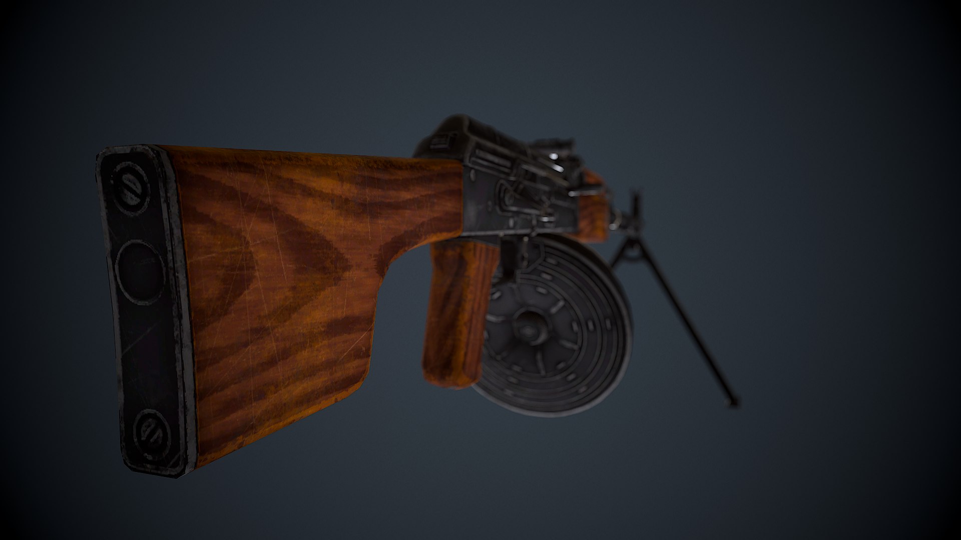 RPK 12 PBR Game Ready Low-poly 3D Model - TurboSquid 1804779
