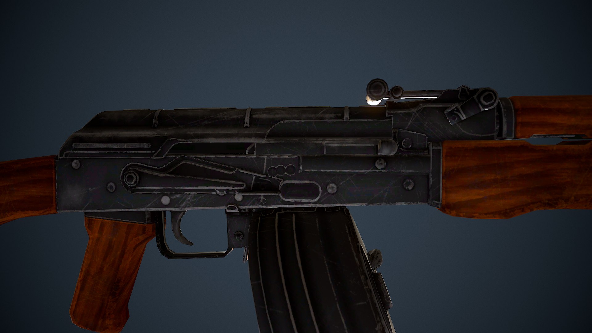 RPK 12 PBR Game Ready Low-poly 3D Model - TurboSquid 1804779