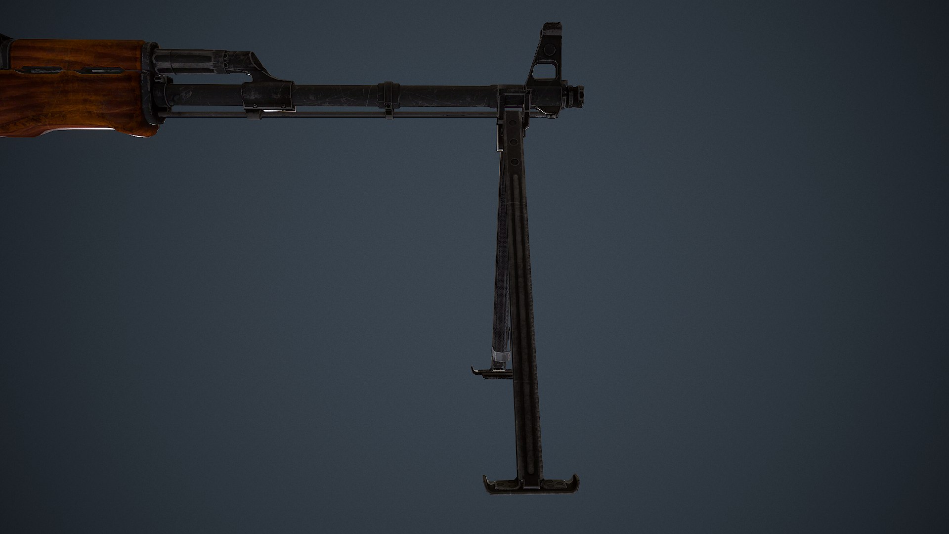 RPK 12 PBR Game Ready Low-poly 3D Model - TurboSquid 1804779