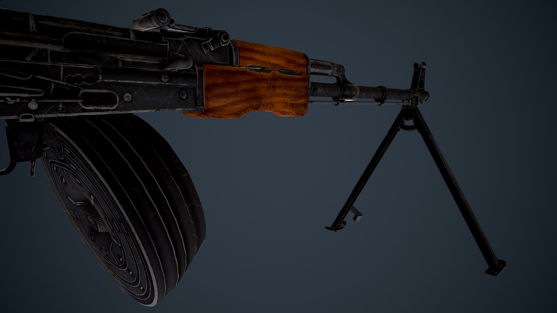 RPK 12 PBR Game Ready Low-poly 3D Model - TurboSquid 1804779