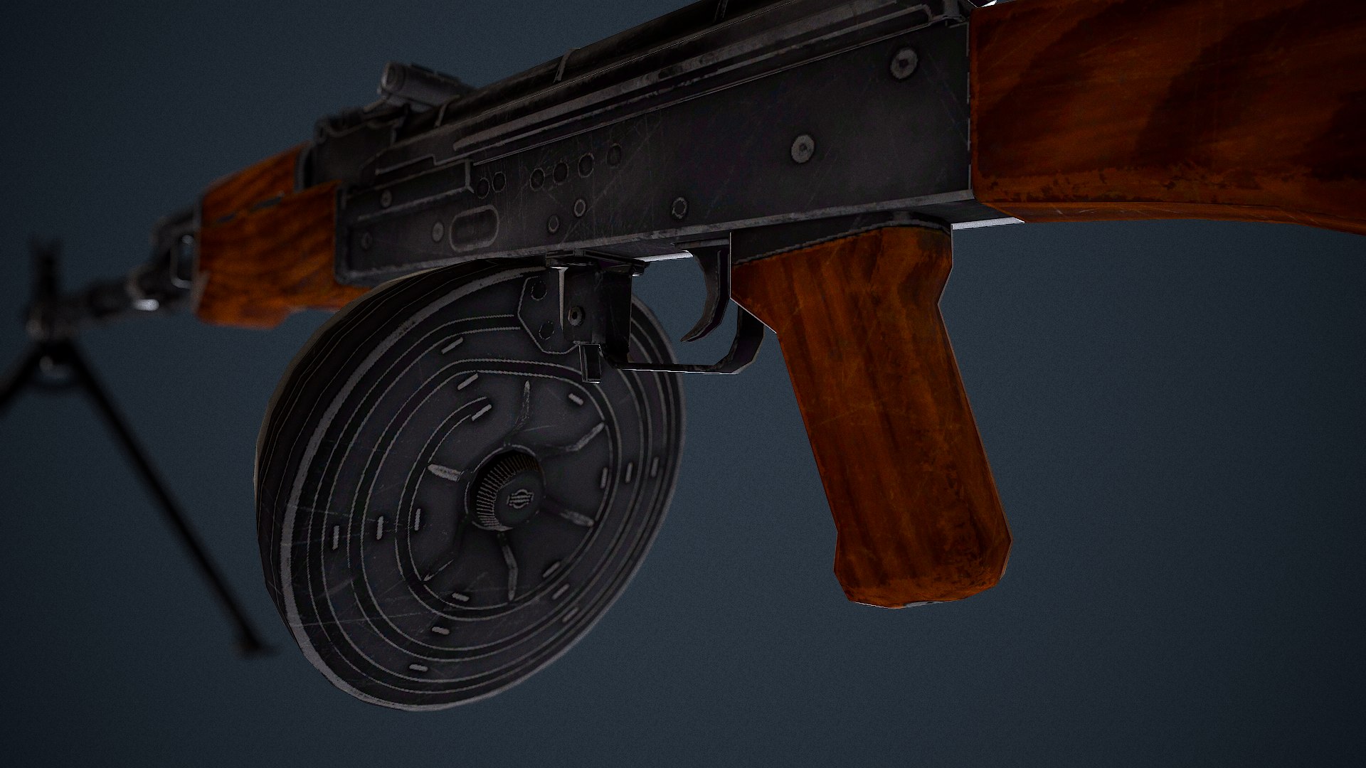 RPK 12 PBR Game Ready Low-poly 3D Model - TurboSquid 1804779