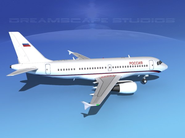 3d model scale airbus a319