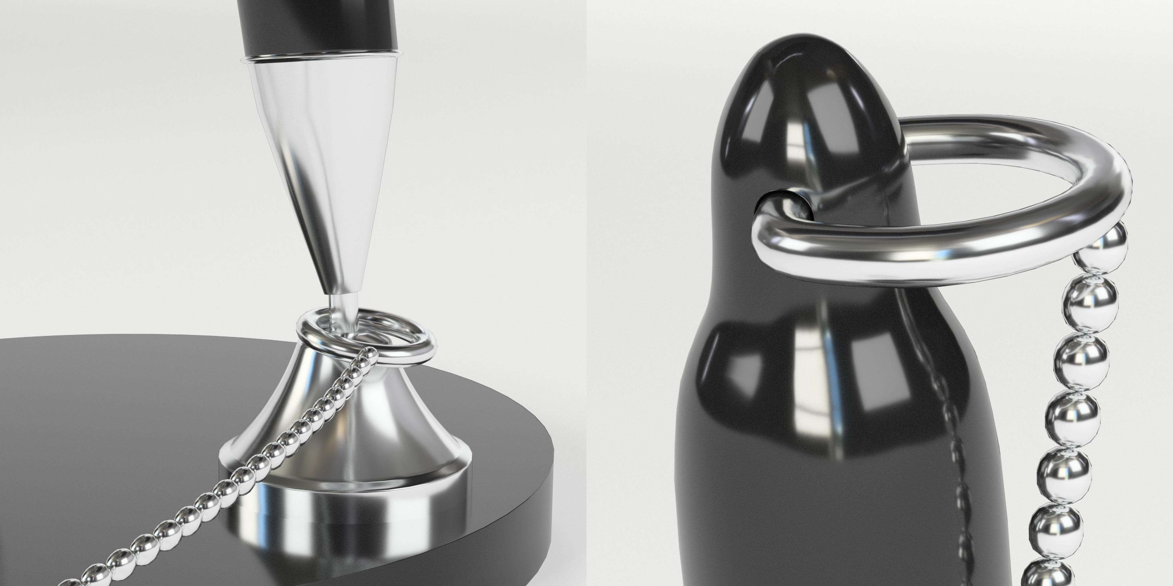 3D reception pen chain model - TurboSquid 1375689