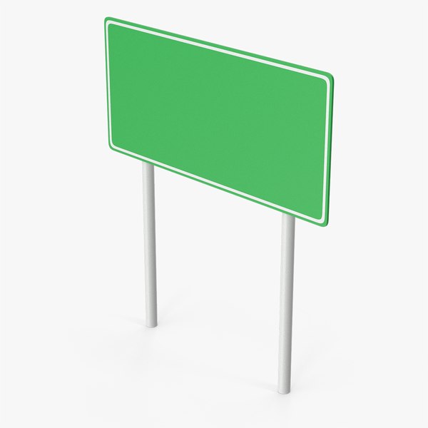 Highway Signage 3D Models for Download | TurboSquid