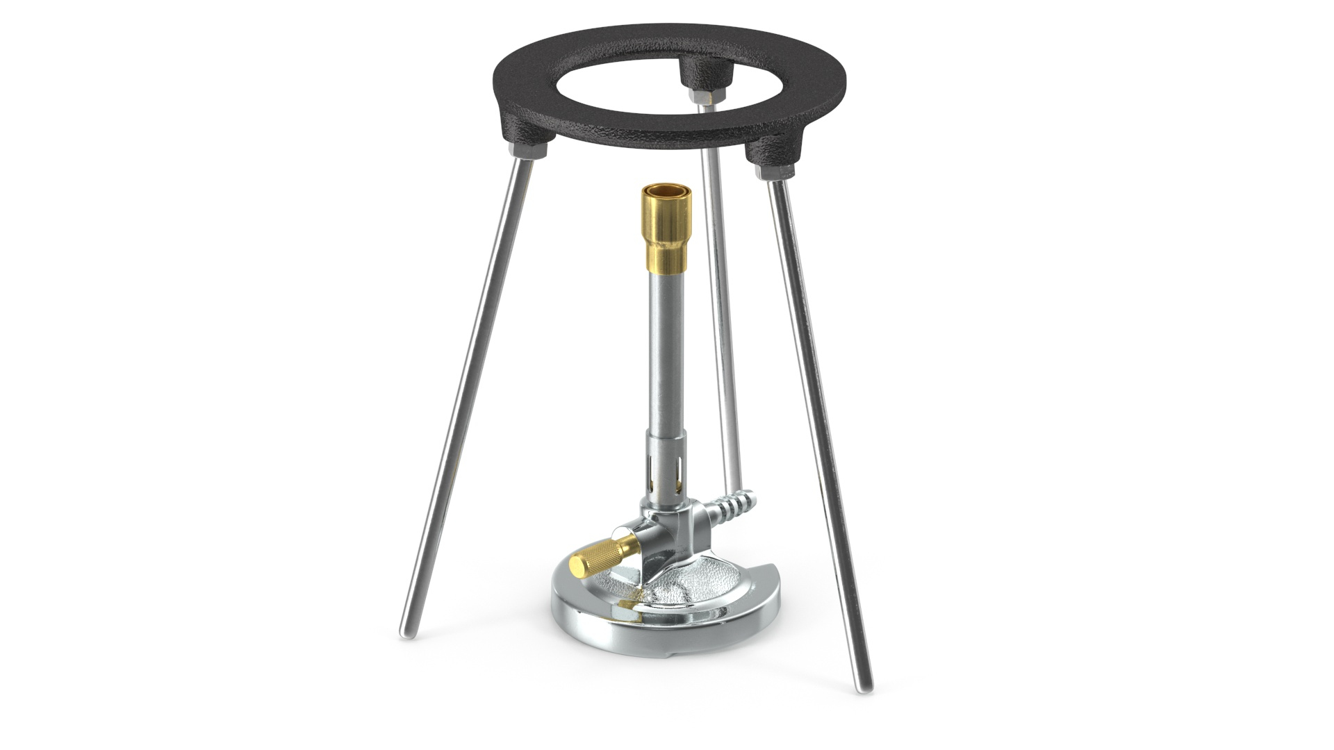 Bunsen Burner With Tripod Model - TurboSquid 1851823
