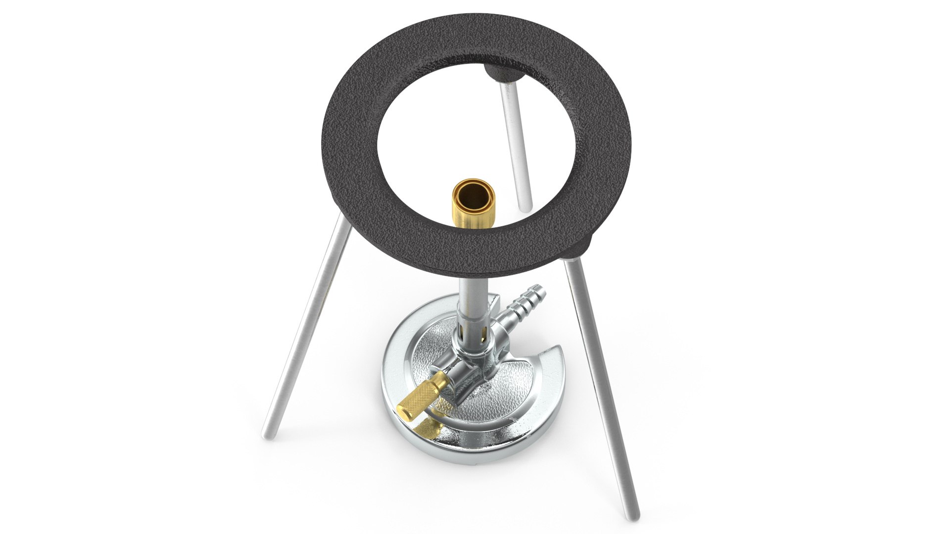 Bunsen Burner With Tripod Model - TurboSquid 1851823