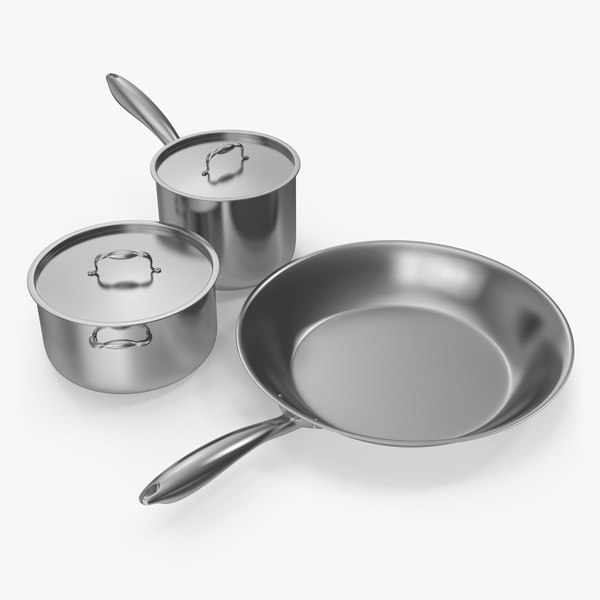 Frying Pan Blender Models for Download | TurboSquid