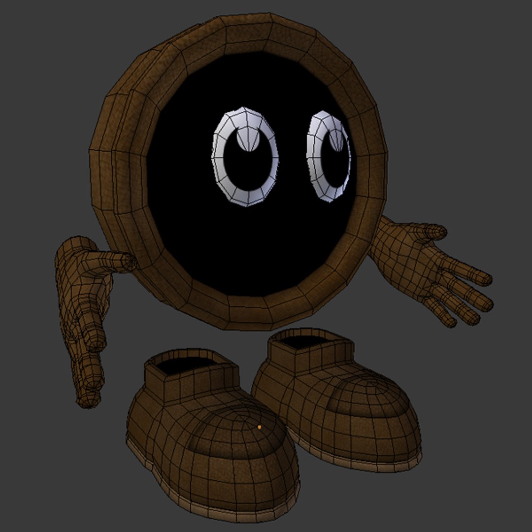 Little Hooded Character Cartoon 3D Model - TurboSquid 1220723
