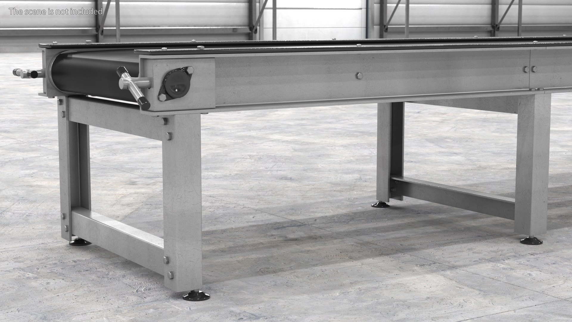 3D Conveyor Belt Straight - TurboSquid 2025430