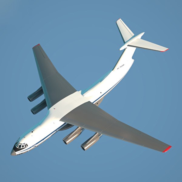 Ilyushin il 76 3D model - TurboSquid 1379673