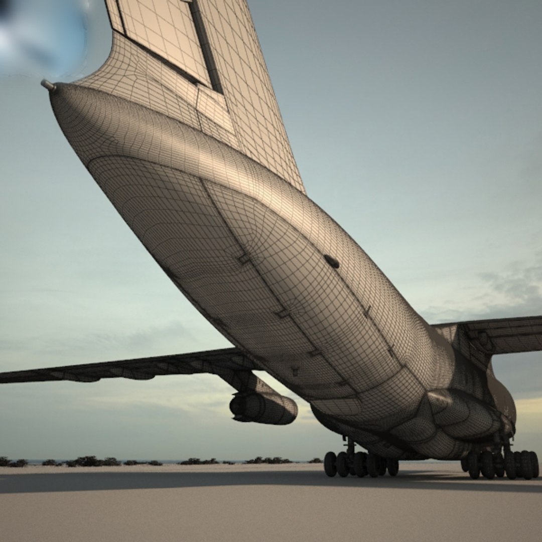 Ilyushin Il 76 3D Model - TurboSquid 1379673