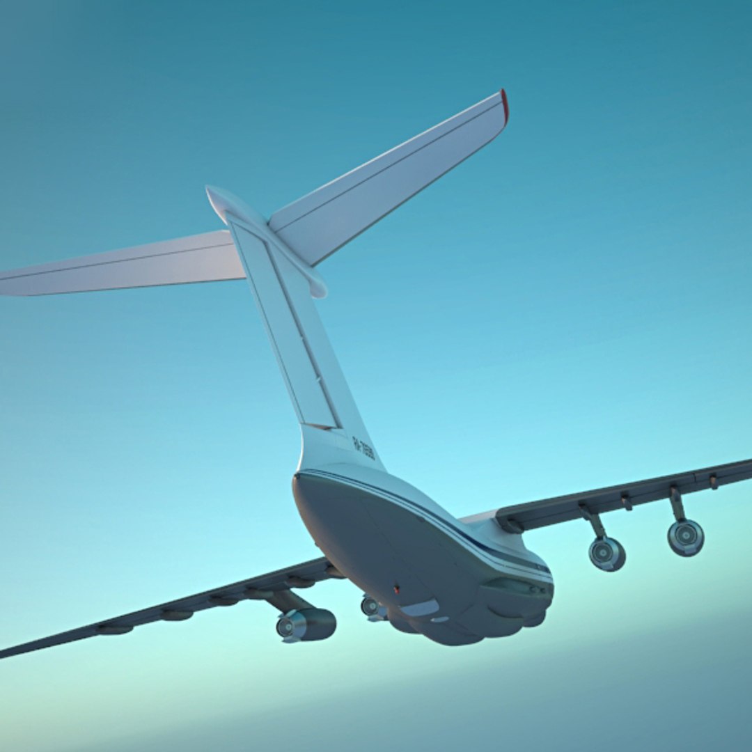Ilyushin Il 76 3D Model - TurboSquid 1379673