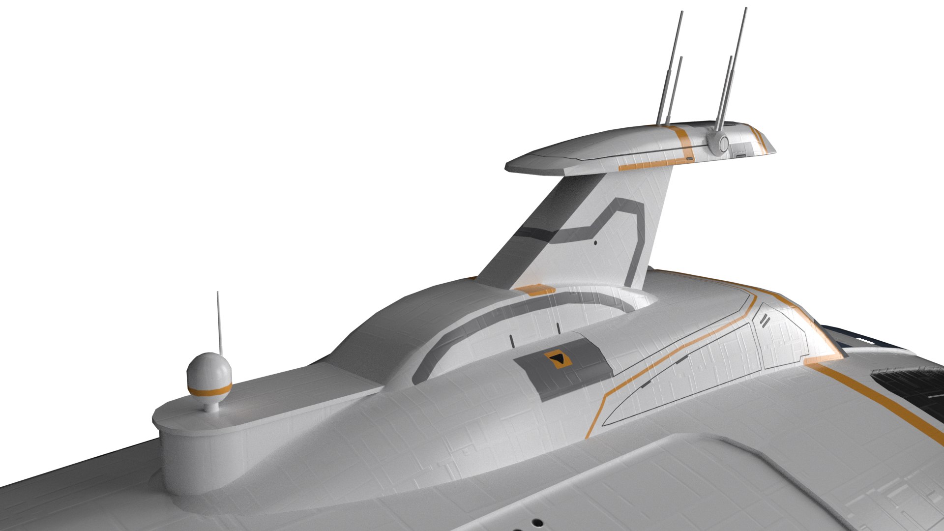 Aurora Spaceship 3D Model - TurboSquid 1951884