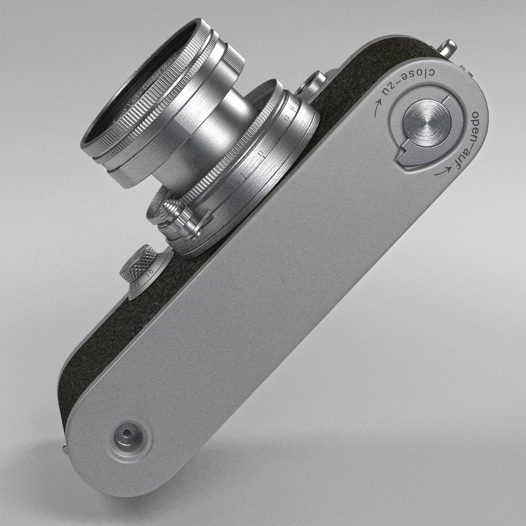 3d Leica Iiif Cameras Model