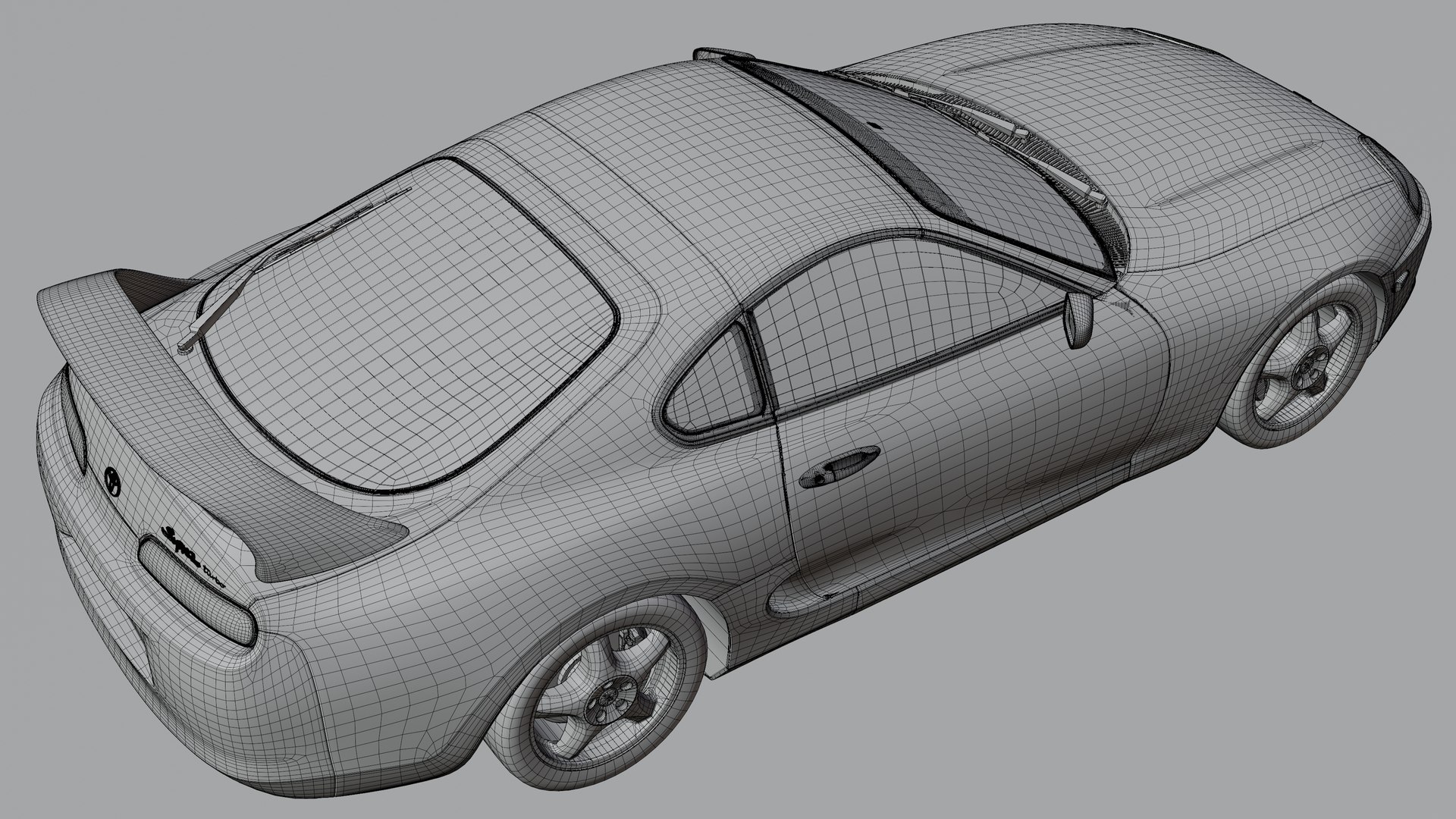 3D 1997 A80 Toyota Supra Model - TurboSquid 2375490