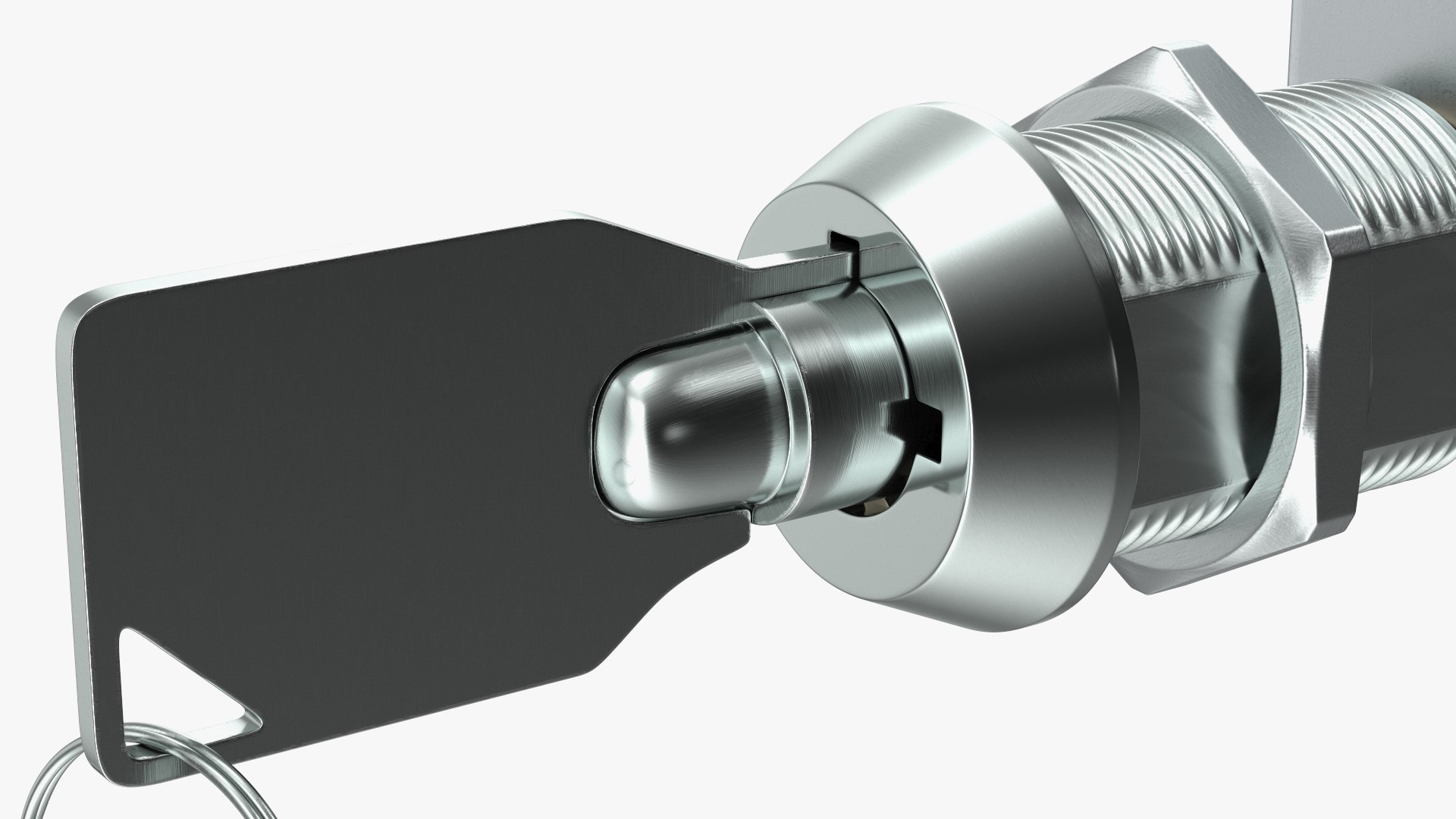 Tubular Lock With Key 3D Model - TurboSquid 1868512