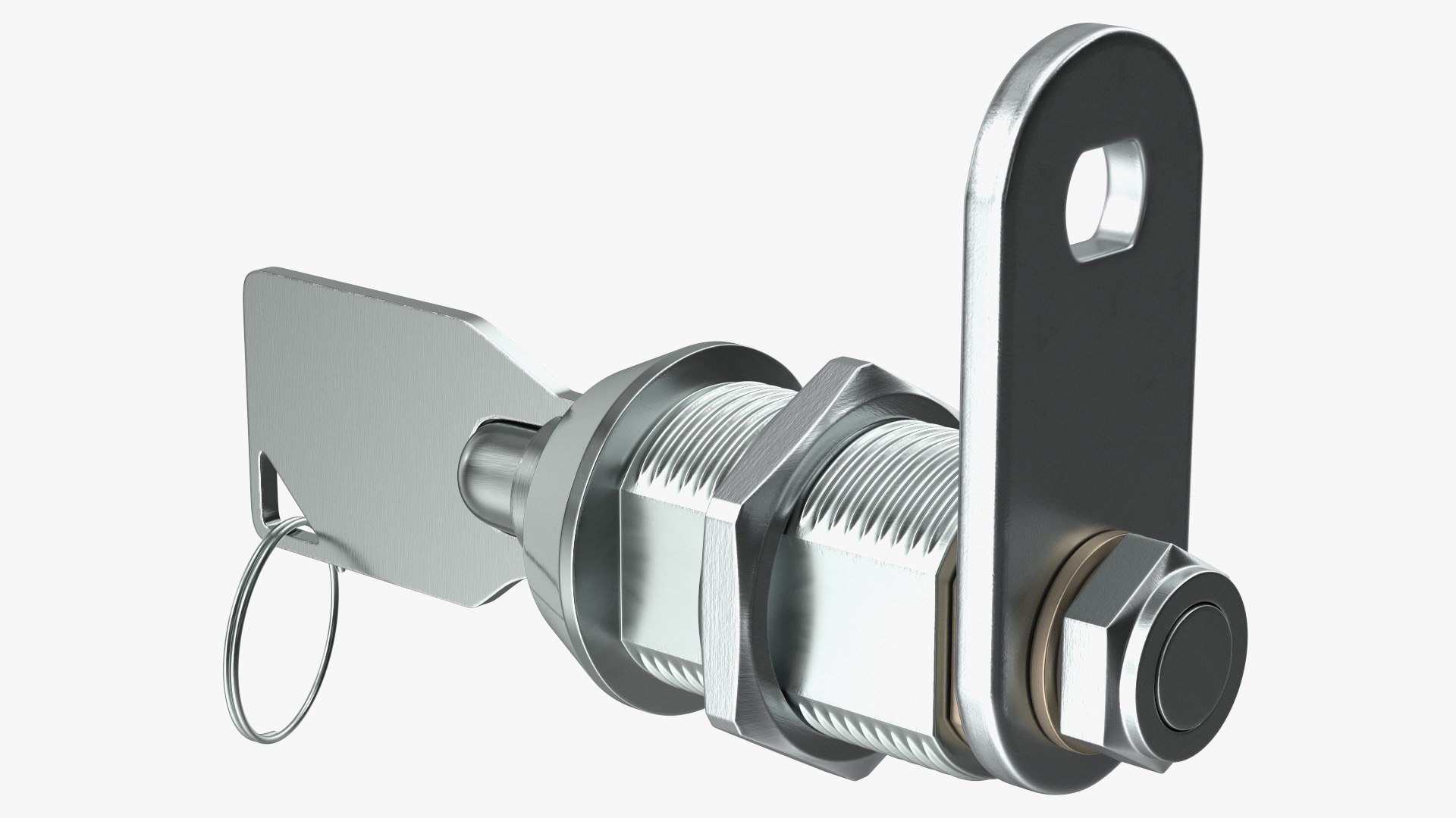 Tubular Lock With Key 3D Model - TurboSquid 1868512